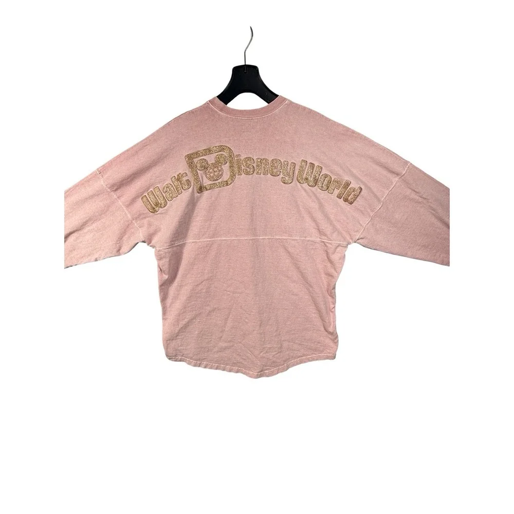 SPIRIT JERSEY | Tops | Walt Disney World Spirit Jersey Pink Gold ...